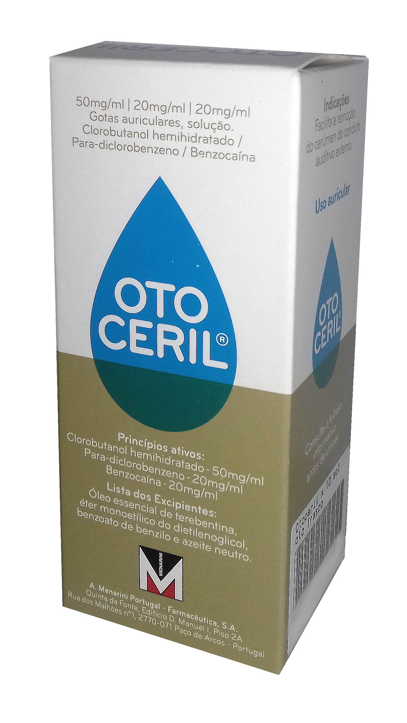 Otoceril (10 mL), 50/20/20 mg/mL x 1 sol oto frasco - Farmácia Online ...